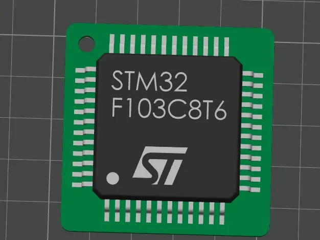 STM32F103C8T6 来自 AN FOXMakerWorld：免费下载 3D 模型