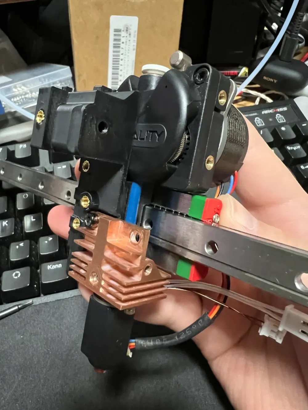 Creality K1&Max Linear Rail Carridge and XY Joint 二次创作 - 来自 Kie610 ...