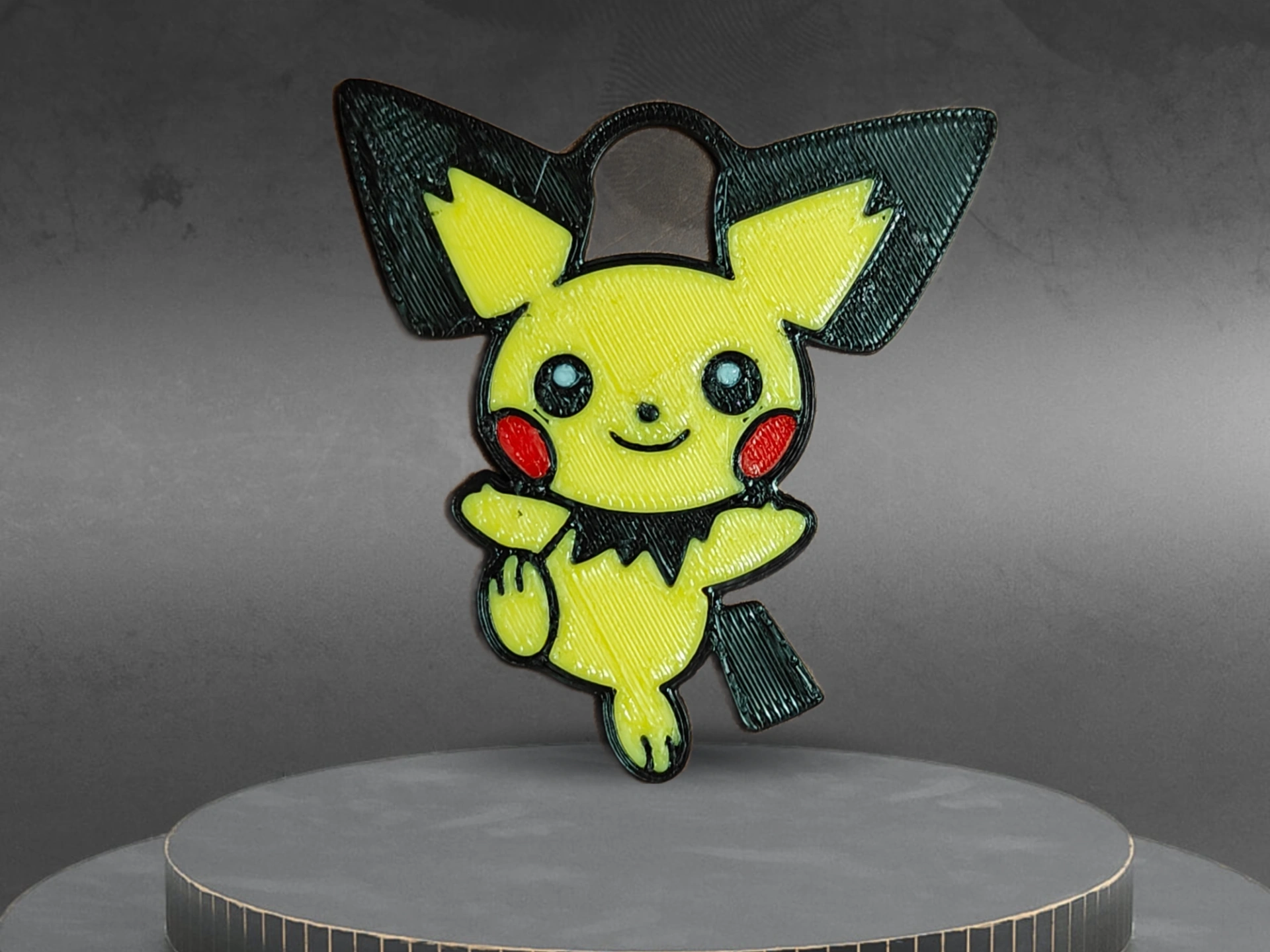 Pichu pokemon keychain 来自 M.Holicky MakerWorld：免费下载 3D 模型