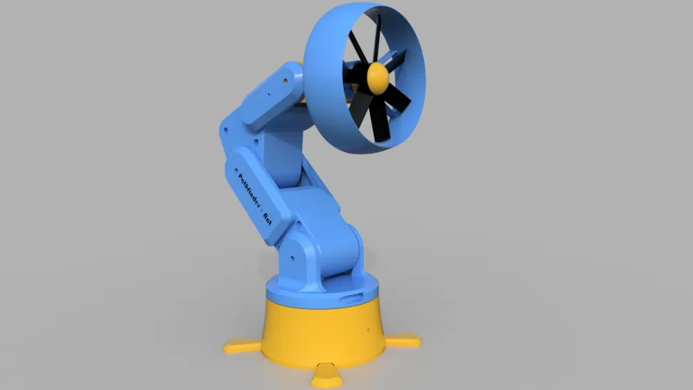 Multifunctional Robotic Arm - Desktop Fan 来自 PathfinderANT - MakerWorld