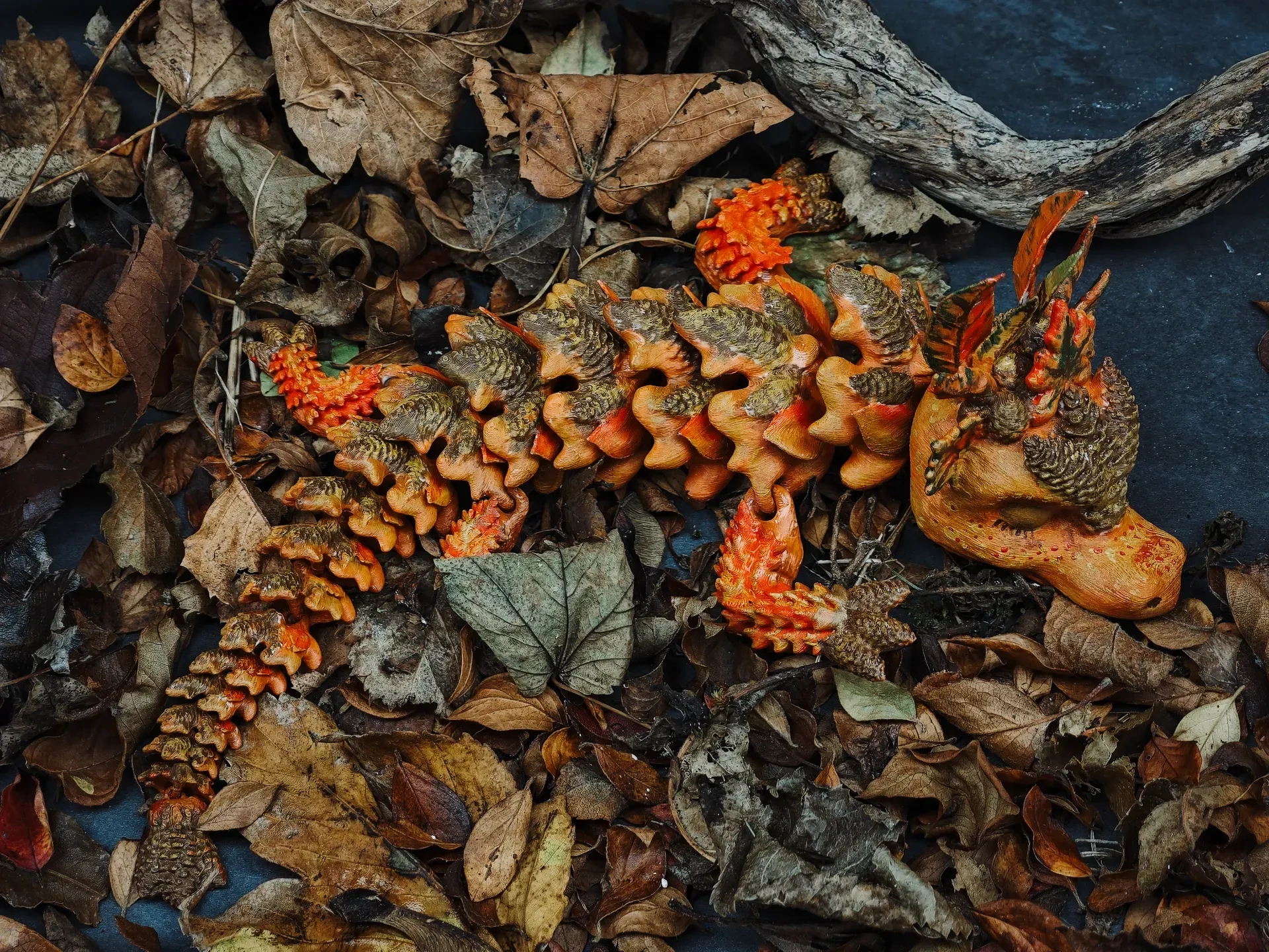 Articulated Autumns Dragon - By Vixvvo3D 来自 Vixvvo3D - MakerWorld