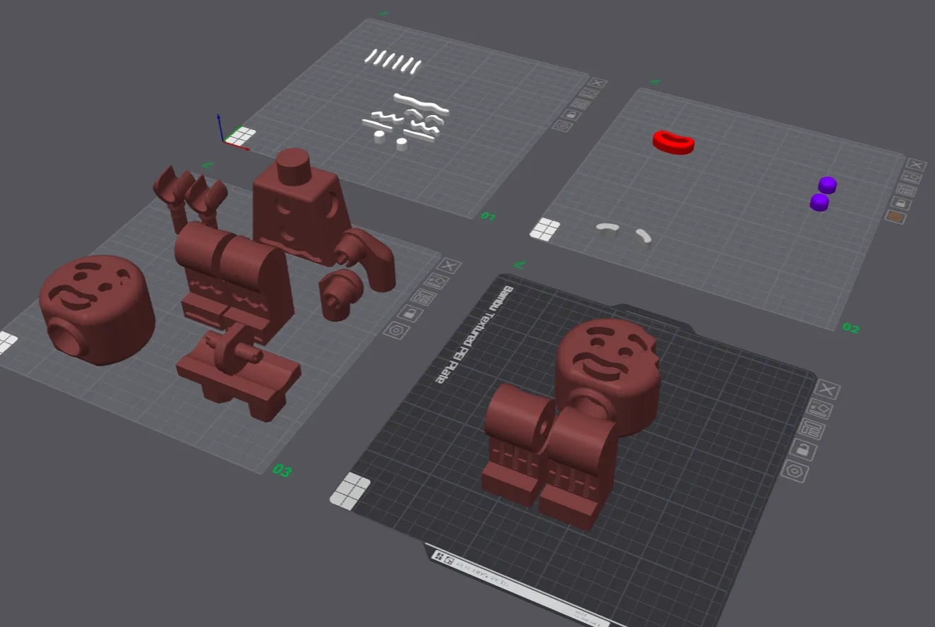 大砖块 *金吉* 姜饼人 来自 Joey Matos - MakerWorld