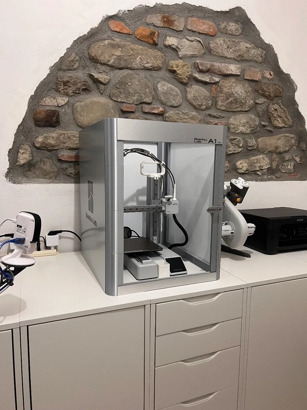 A1 Mini 的外壳 来自 Luca Maker Lab MakerWorld：免费下载 3D 模型