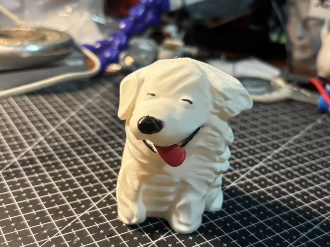 风吹小狗-金毛-（潦草小狗） 来自 zunchen-C - MakerWorld