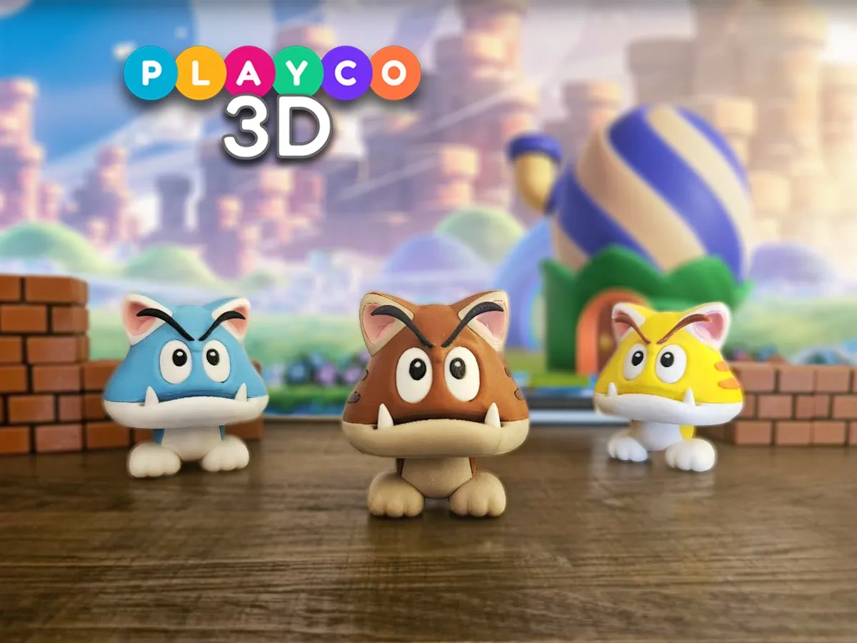 Cat Goomba Multi Part 来自 Playco3D - MakerWorld