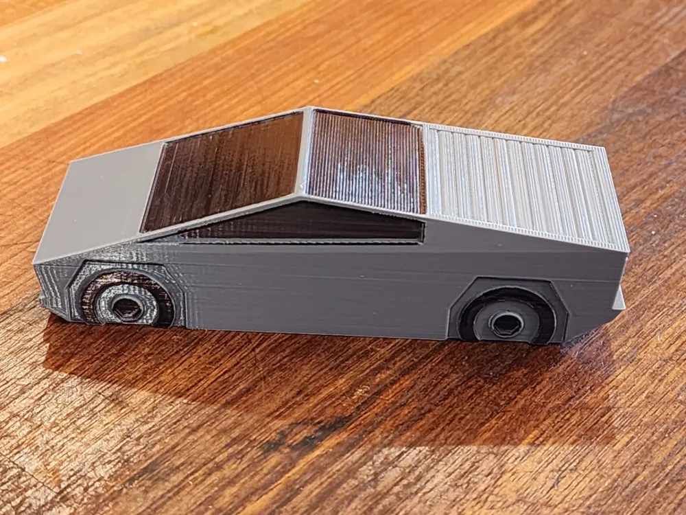 Simple Cybertruck Model - 免费 3D 打印模型 - MakerWorld
