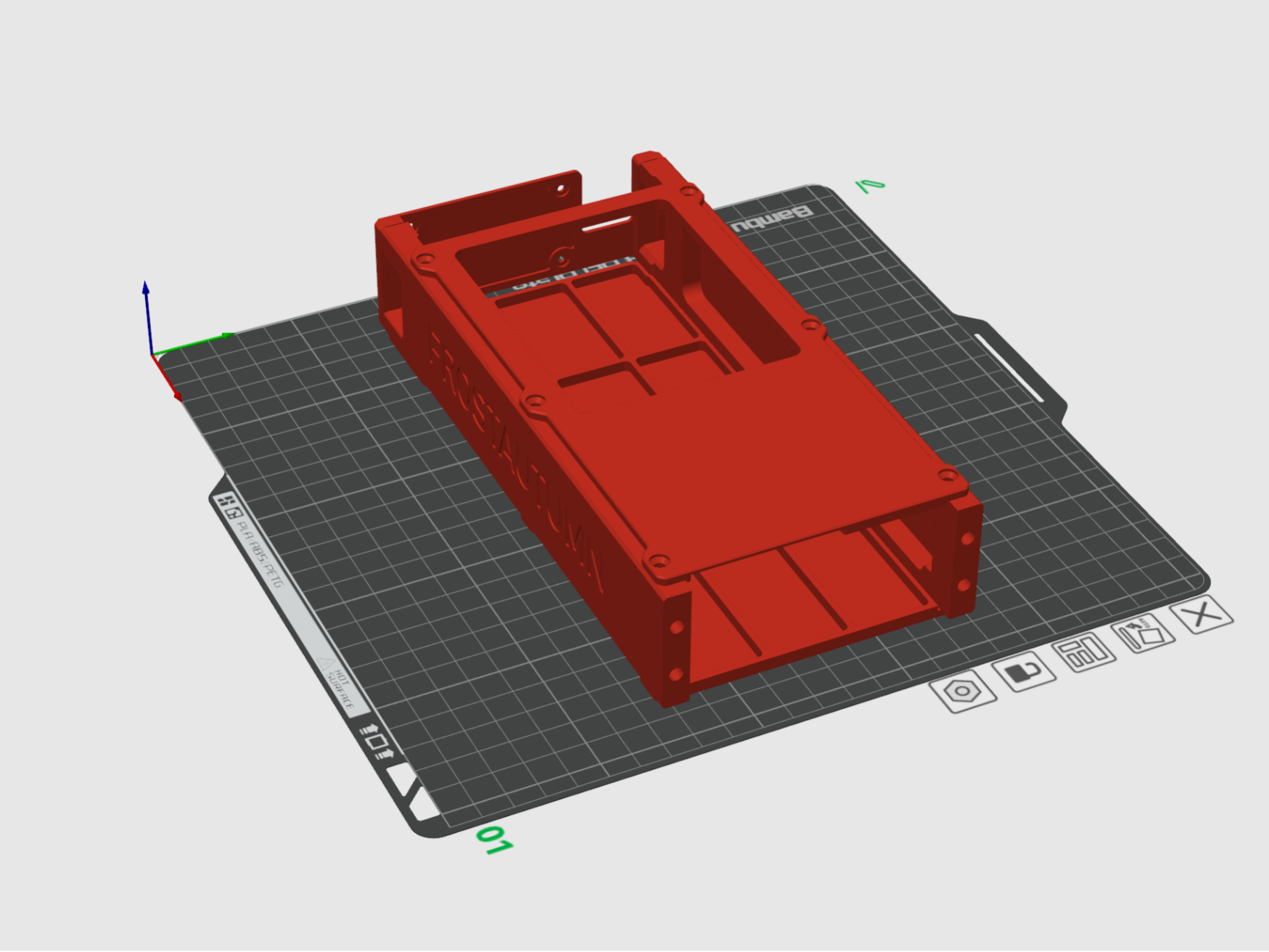 【霜秋凛然】CSPS服务器电源电源笼FRPS-CSPS-03C 二次创作 - 来自 皮蛋周 MakerWorld：免费下载 3D 模型