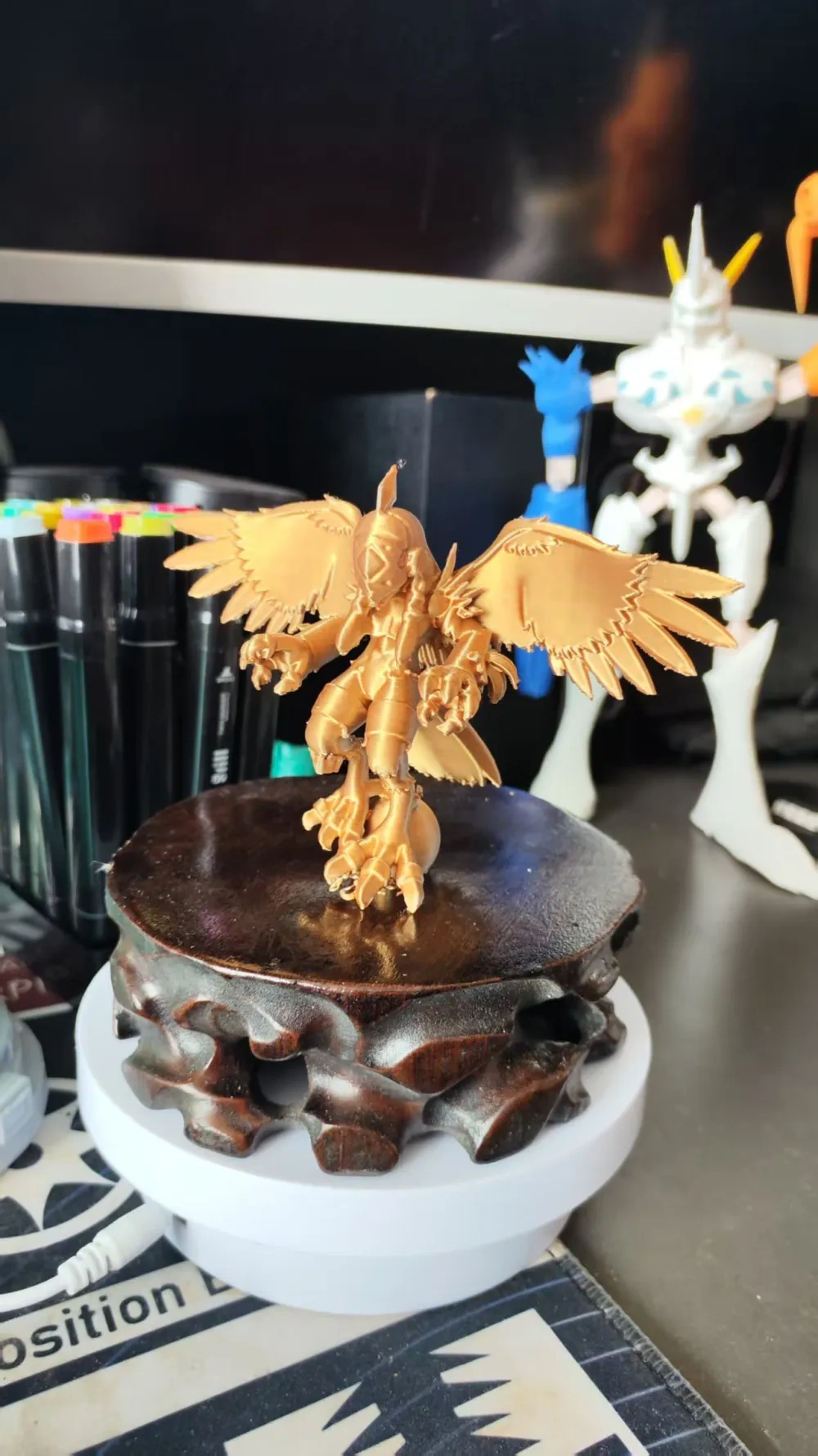 数码宝贝盲盒-迦楼罗兽（粉丝许愿单） 来自 pandabear MakerWorld：免费下载 3D 模型