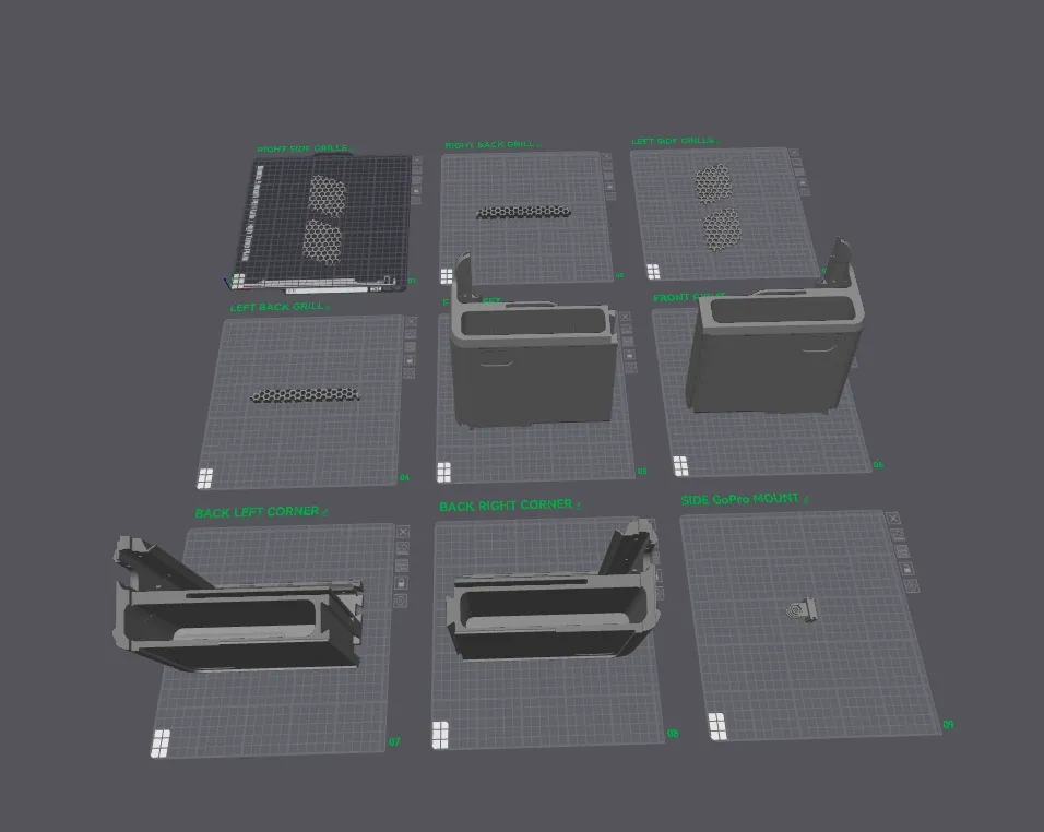 BAMBU LAB P1P -P1S - X1 - X1C - X1E AMS RISER REMIX - 降低高度和加快打印速度 二次创作 ...