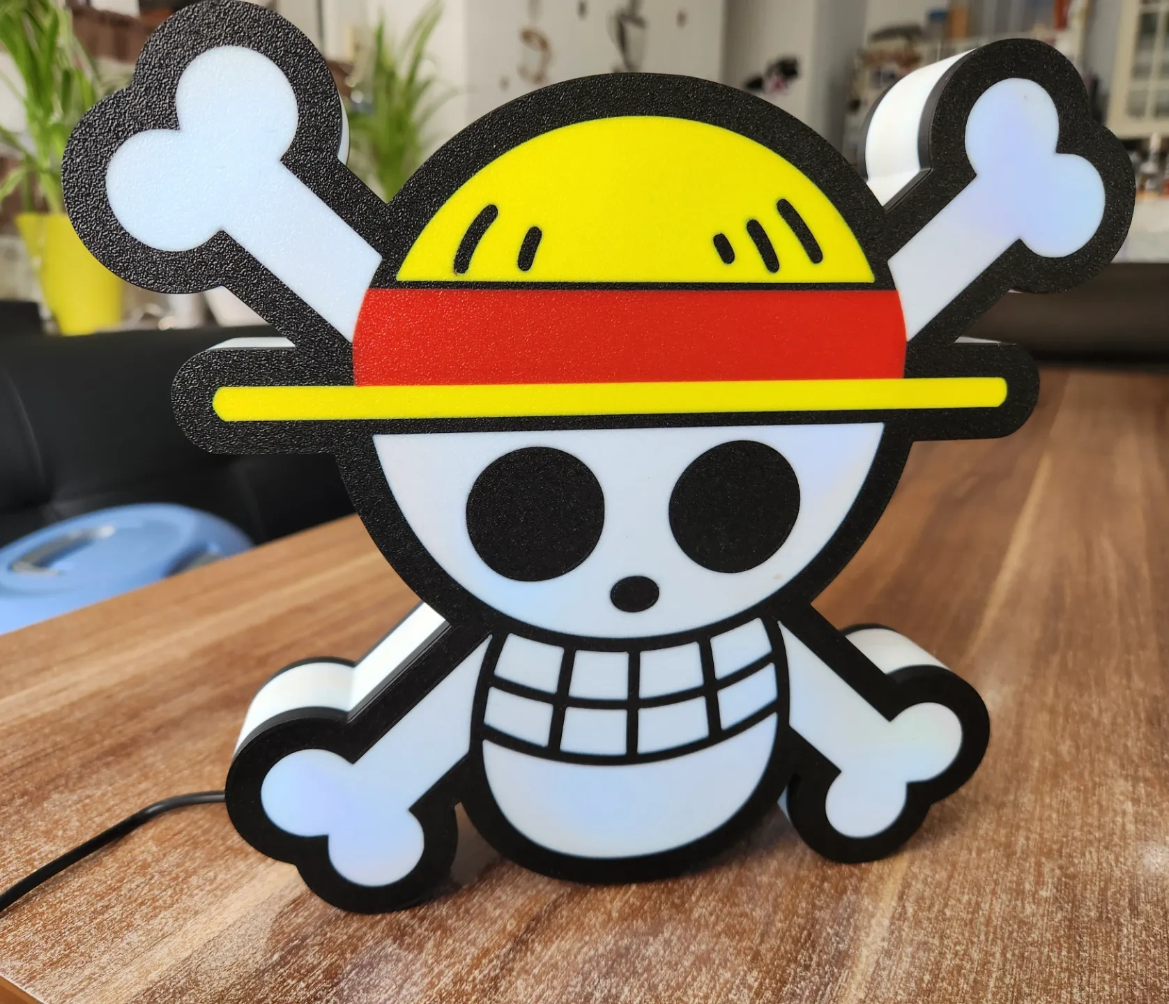 海贼王灯箱，灯具，灯具，LED灯 来自 Calipitter - MakerWorld