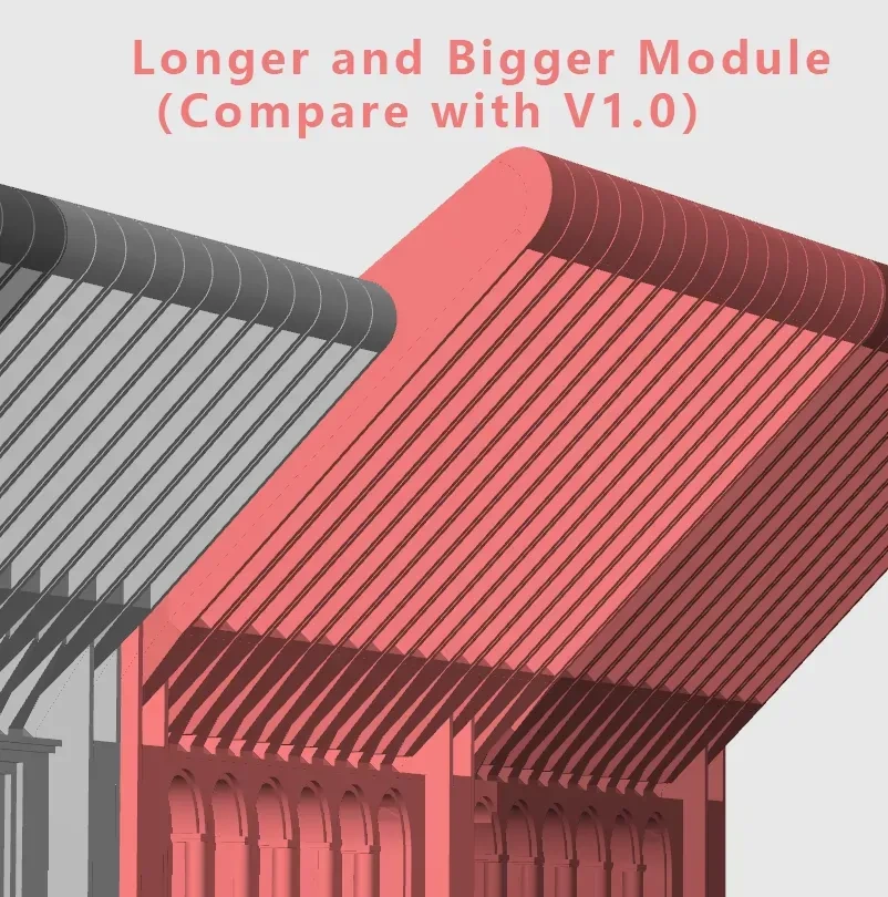 Modular Book V2.0 - 活动书立V2.0—模块更稳定+多尺寸适配（包括A1mini） - 免费 3D 打印模型 ...