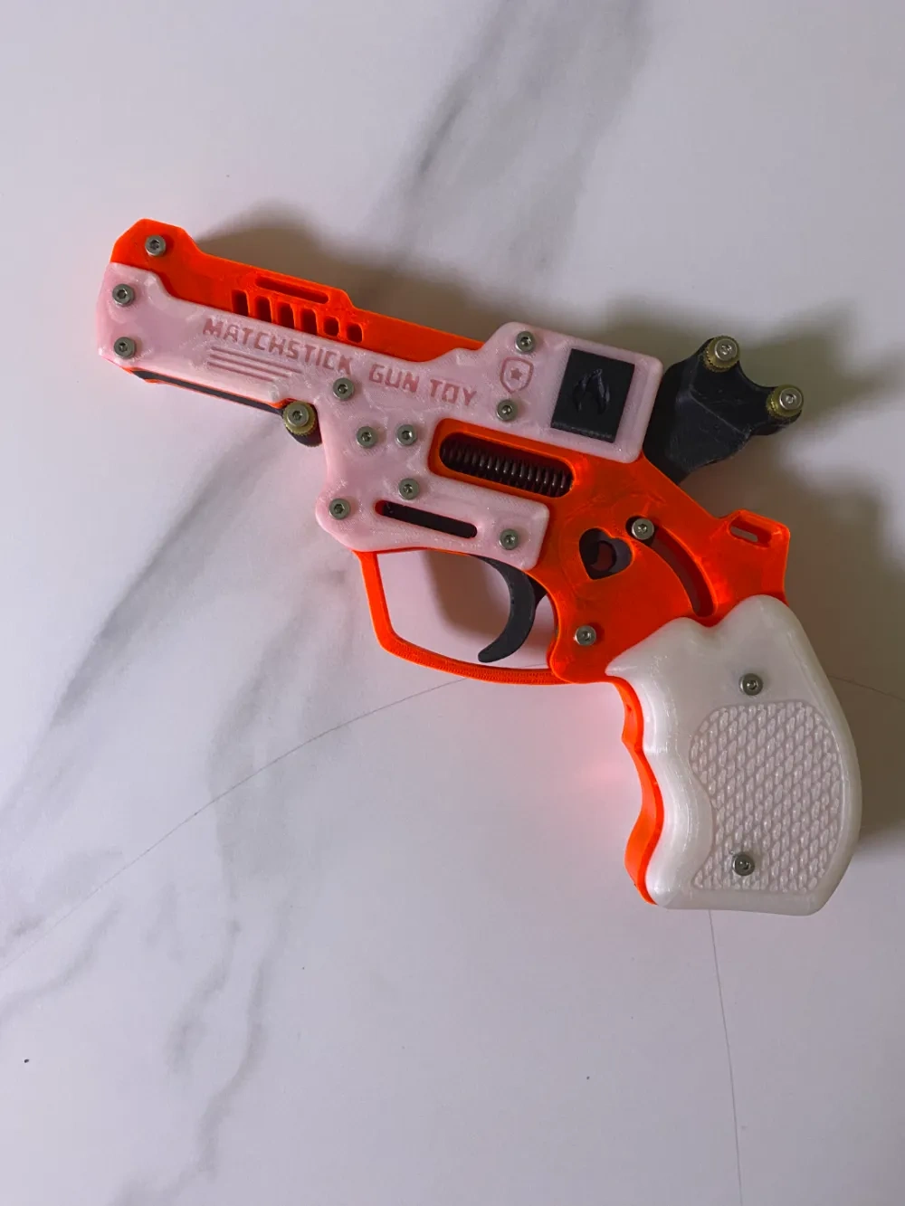 Matchstick Gun Toy V1.0（80后童年记忆砸炮火柴枪玩具） 来自 Lucky Dragon MakerWorld：免费下载 ...