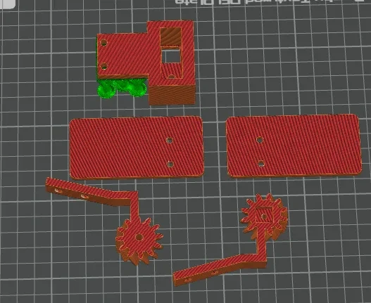 MakeX Inspire 基础任务 斜齿轮抓手 来自 Coach Jack MakerWorld：免费下载 3D 模型