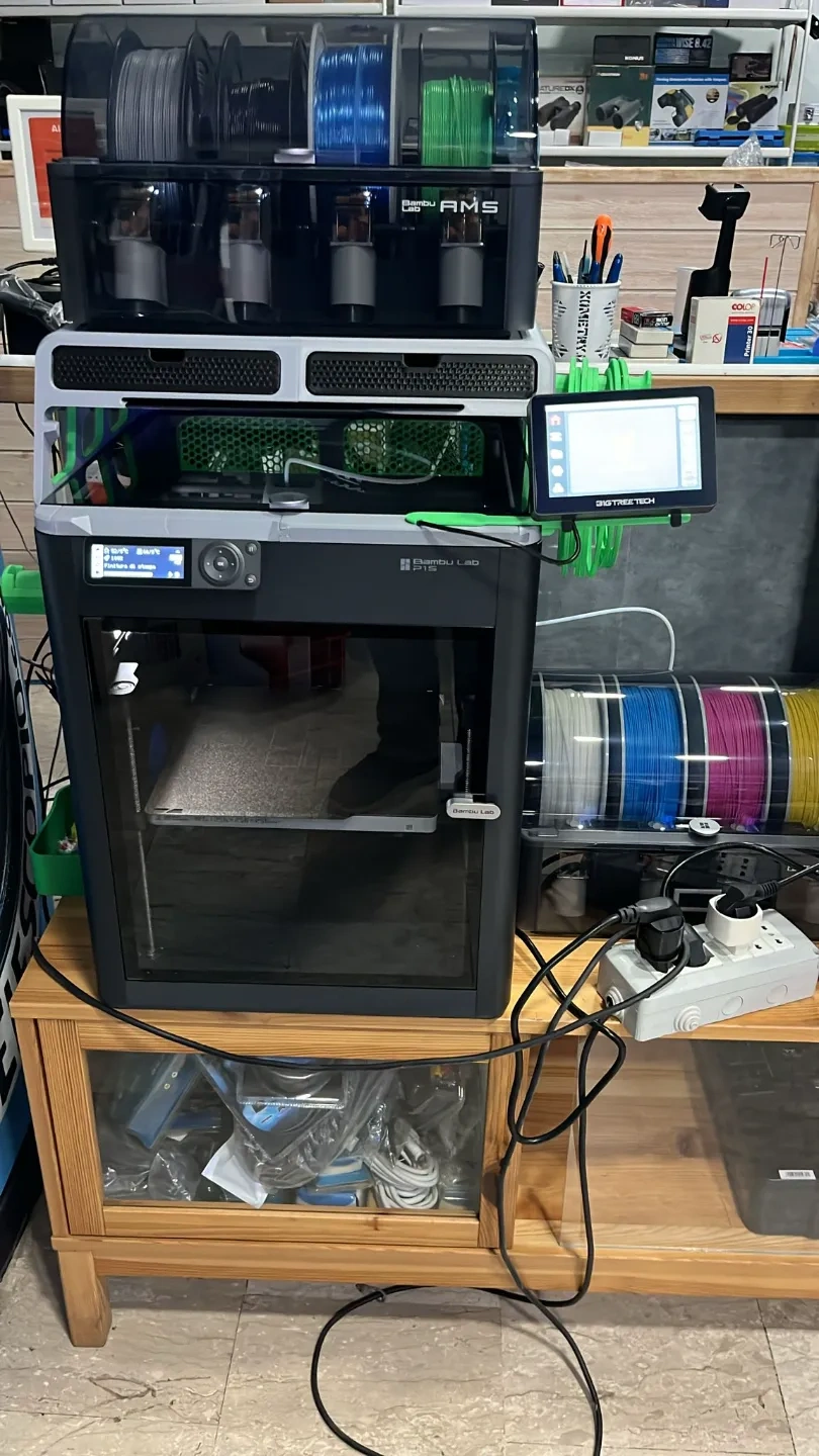 Bambu Lab X1和P1系列AMS增高架PandaTouch支架 来自 OTSLAB - MakerWorld