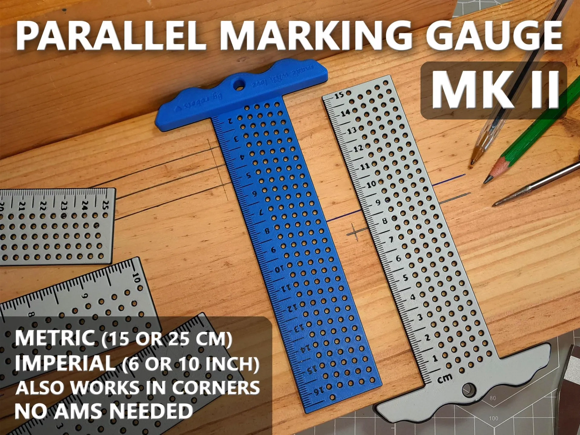 平行标记尺 Mk II 来自 fmod - MakerWorld