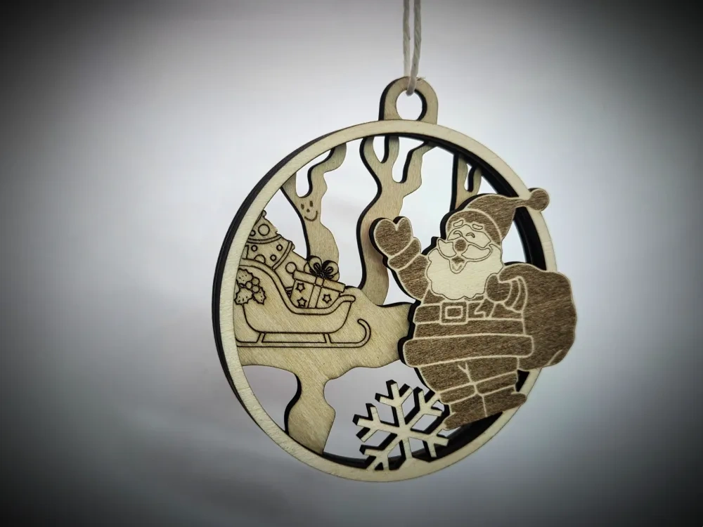 圣诞饰品编号3 来自 Savy_Maker MakerWorld：免费下载 3D 模型