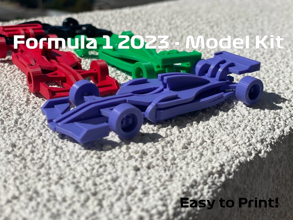 F1 2023模型套件卡片 来自 Kit Crafters - MakerWorld