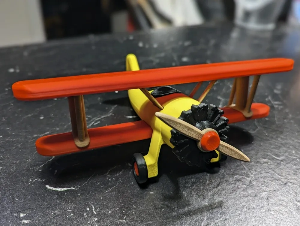 波音斯蒂尔曼75玩具飞机 来自 blecheimer - MakerWorld