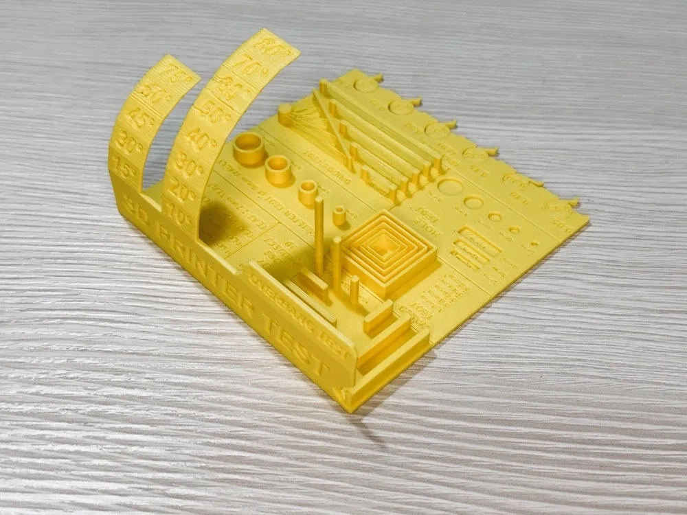 3D打印测试模型的测试项目 来自 Mc2.project3D - MakerWorld