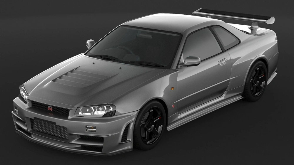 日产天线 GTR R34 Z-Tune 车身 来自 tss082091 - MakerWorld