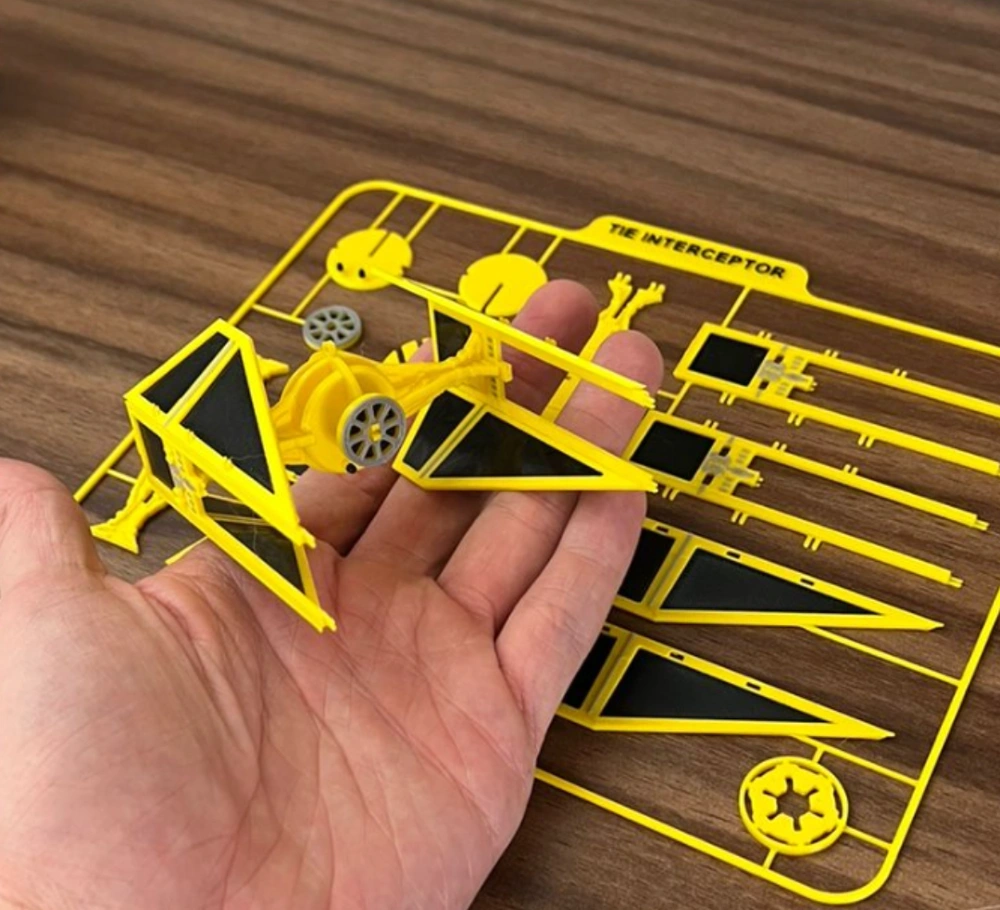 星球大战的Tie Interceptor组件卡片 来自 angrelou - MakerWorld