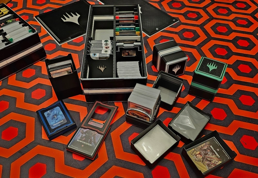 Ultidex魔方：斯巴达和方形版：MTG魔方格式和其他TCG的模块化卡牌系统 来自 2501exe - MakerWorld