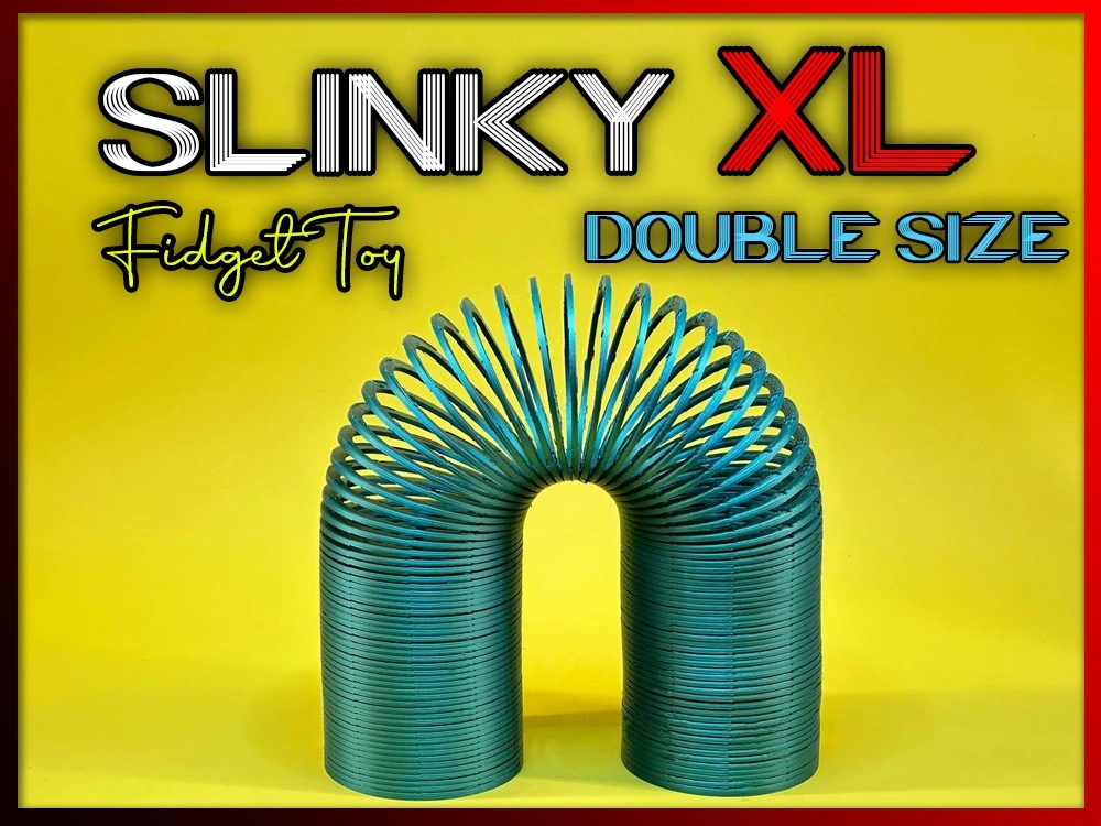 Slinky XL - 双倍尺寸200mm！ 来自 Wing-Art - MakerWorld