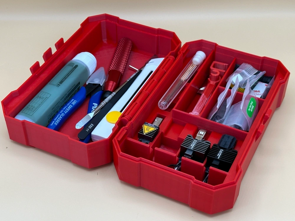 “Print-in-Place” X/P系列配件工具箱 来自 JAV-3DMakerWorld：免费下载 3D 模型