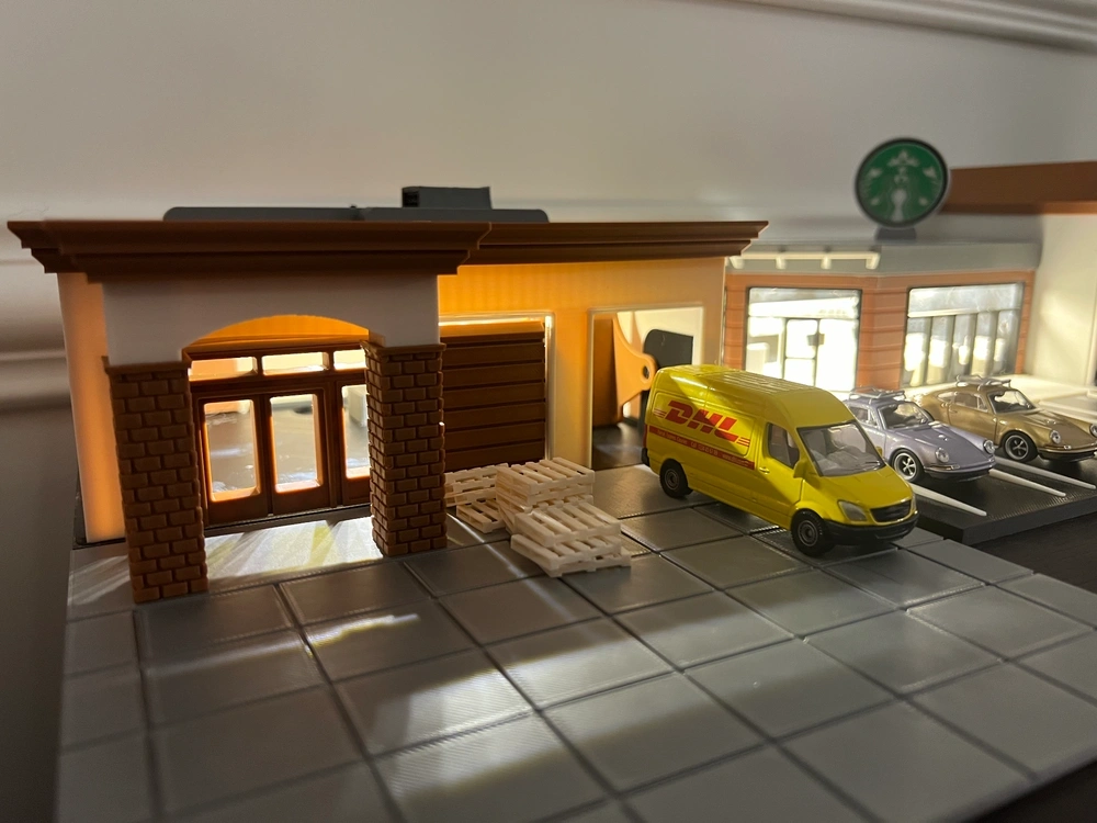 DHL场景模型1:64合金车模 来自 Milicjovan - MakerWorld