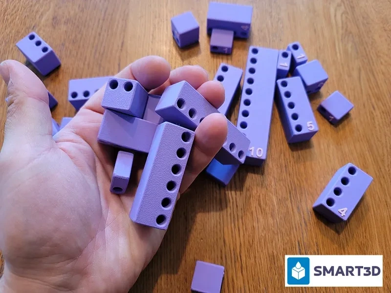 Math Blox介绍：革命性的学习数学方法 来自 SMART3DMakerWorld：免费下载 3D 模型