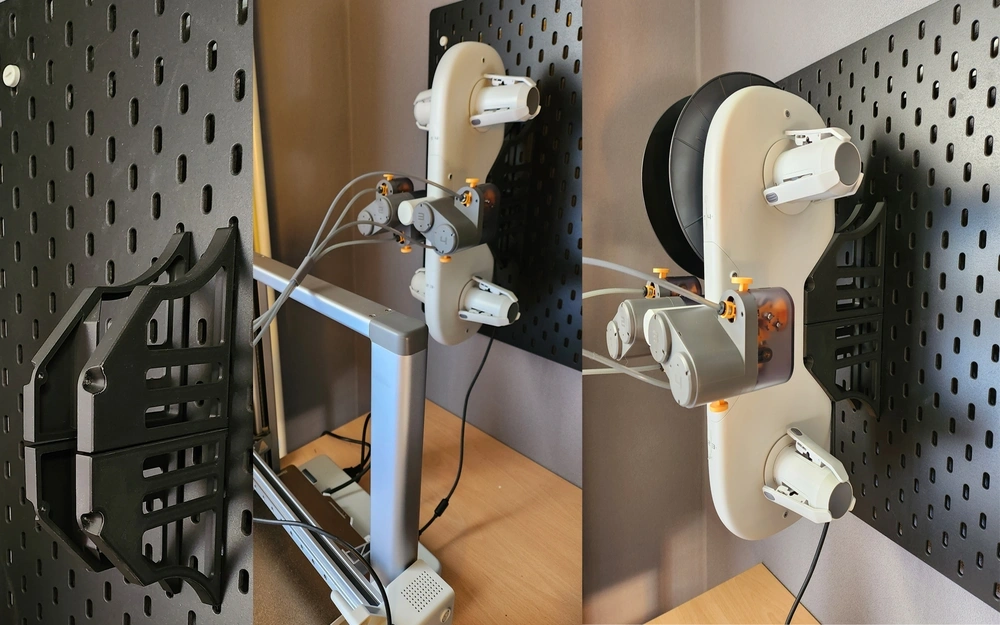 AMS lite墙壁安装IKEA SKÅDIS 来自 Speed Designer - MakerWorld