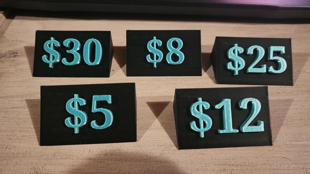 价格标牌 来自 Tmacken - MakerWorld