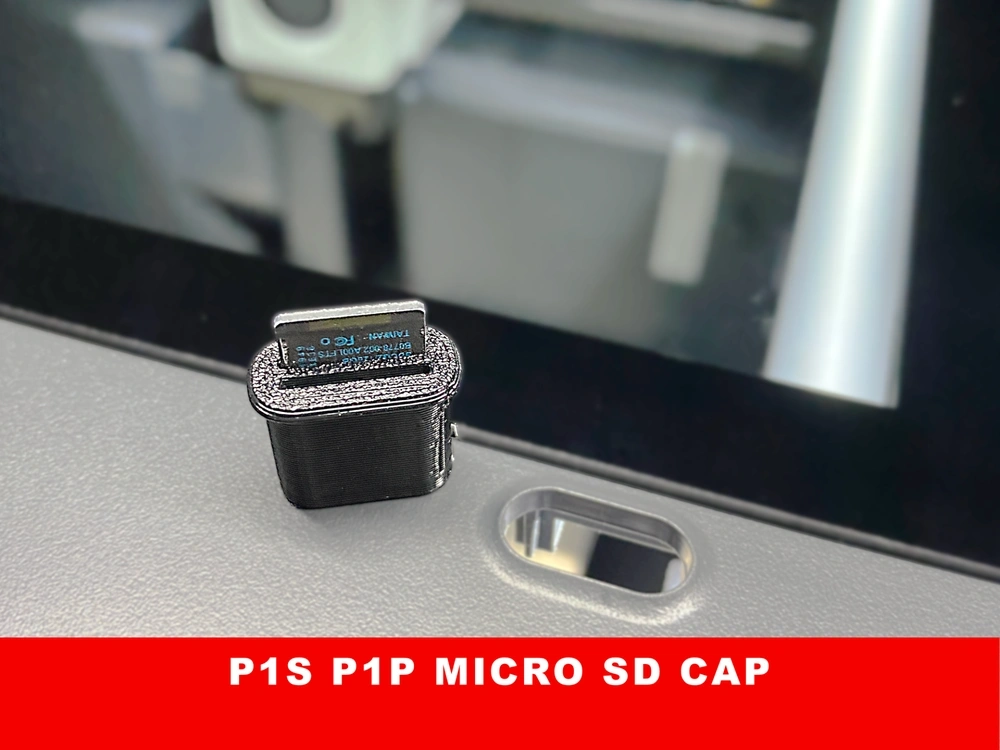 P1P P1S micro SD盖（2克耗材） 来自 rikaro - MakerWorld