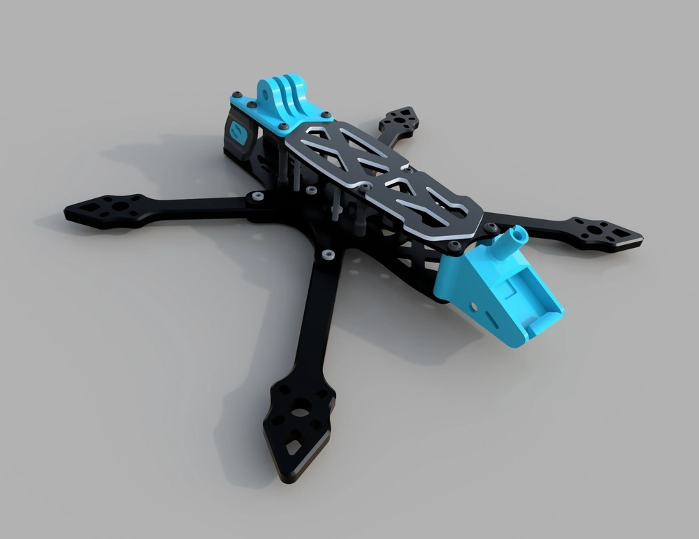 FPV 无人机框架 （纯粹者DC 5 / 6） 来自 Pathfinder.Ant - MakerWorld