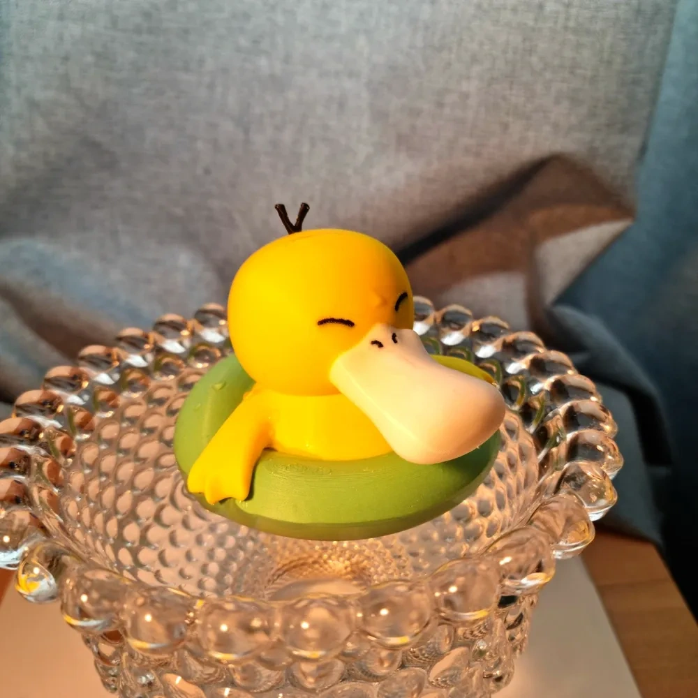 漂浮的可达鸭（彩色宝可梦） 来自 Big Simi - MakerWorld