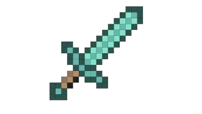 Minecraft钻石剑 来自 WF3Dprinting - MakerWorld