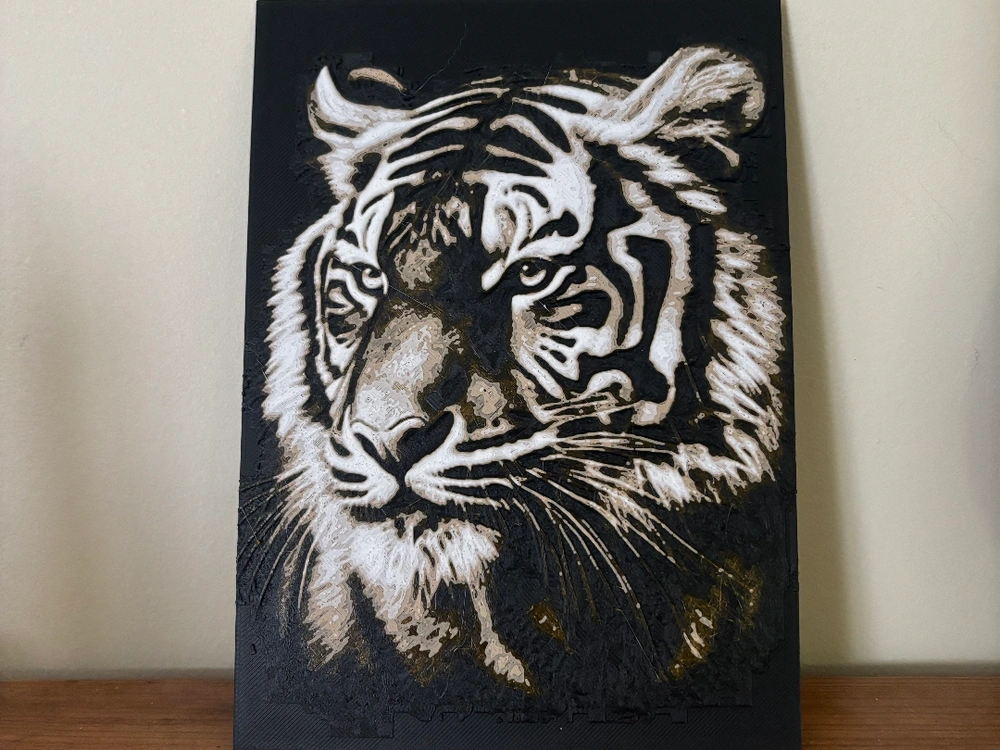 hueforge tiger 来自 Cj 3DPRINT - MakerWorld