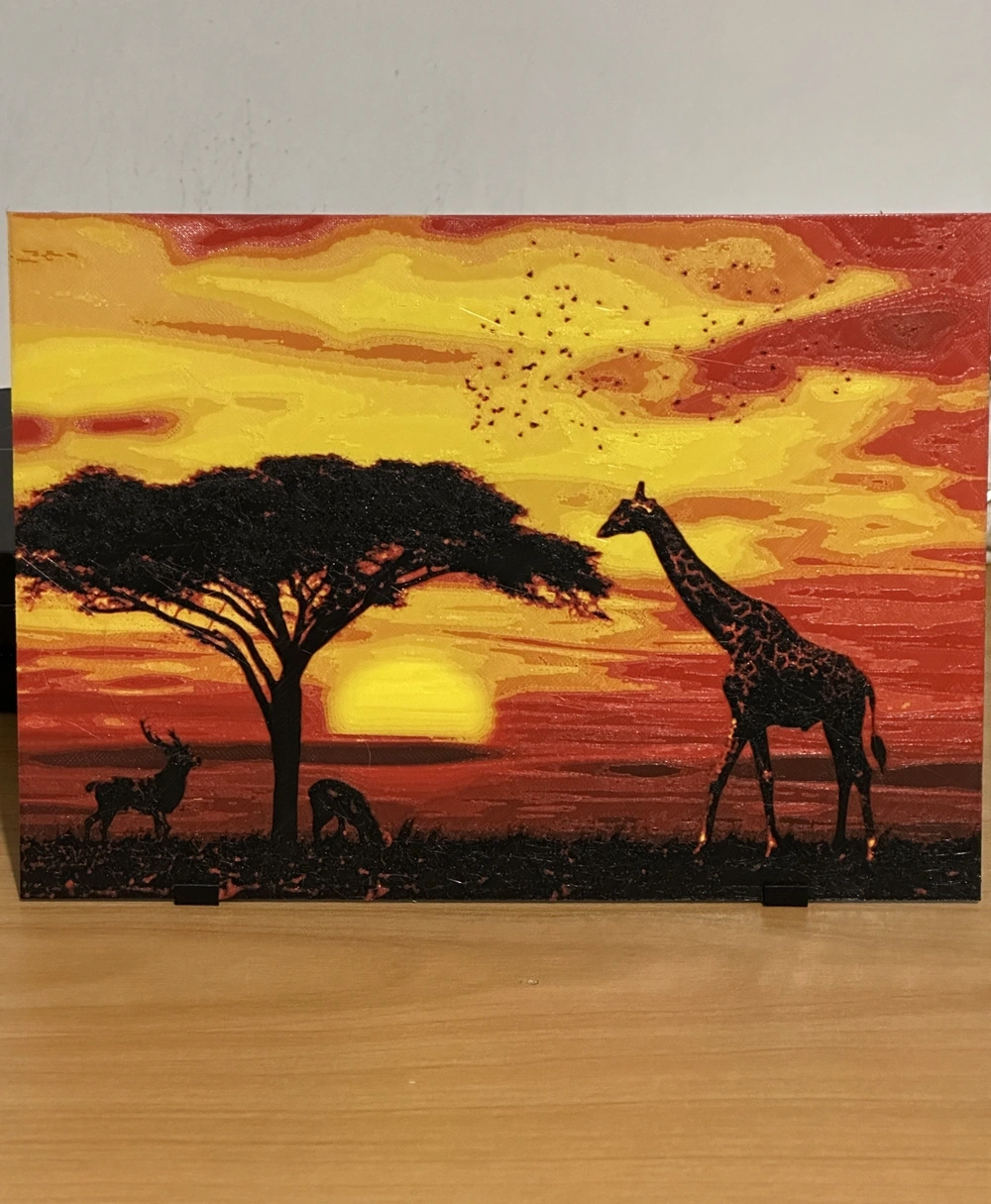 Savannah Sunset HueForge 220x156 来自 enricoRE - MakerWorld