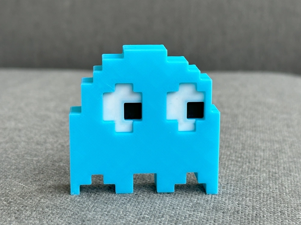 PacMan Ghost - 像素/8位设计 来自 Kai-3D MakerWorld：免费下载 3D 模型
