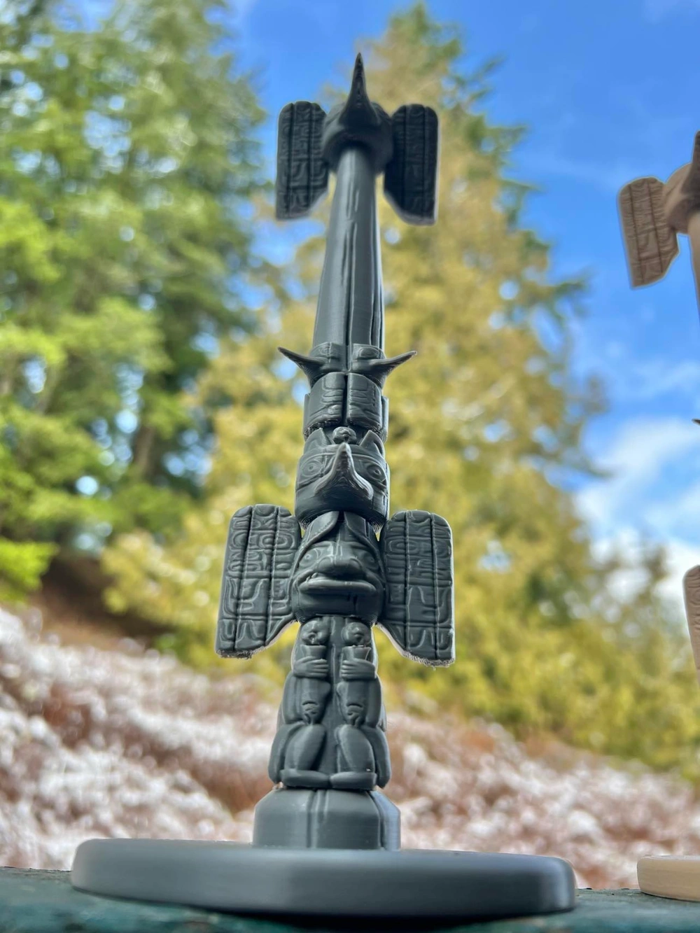 阿拉斯加克奇坎的图腾柱地标 来自 AcmeArt - MakerWorld