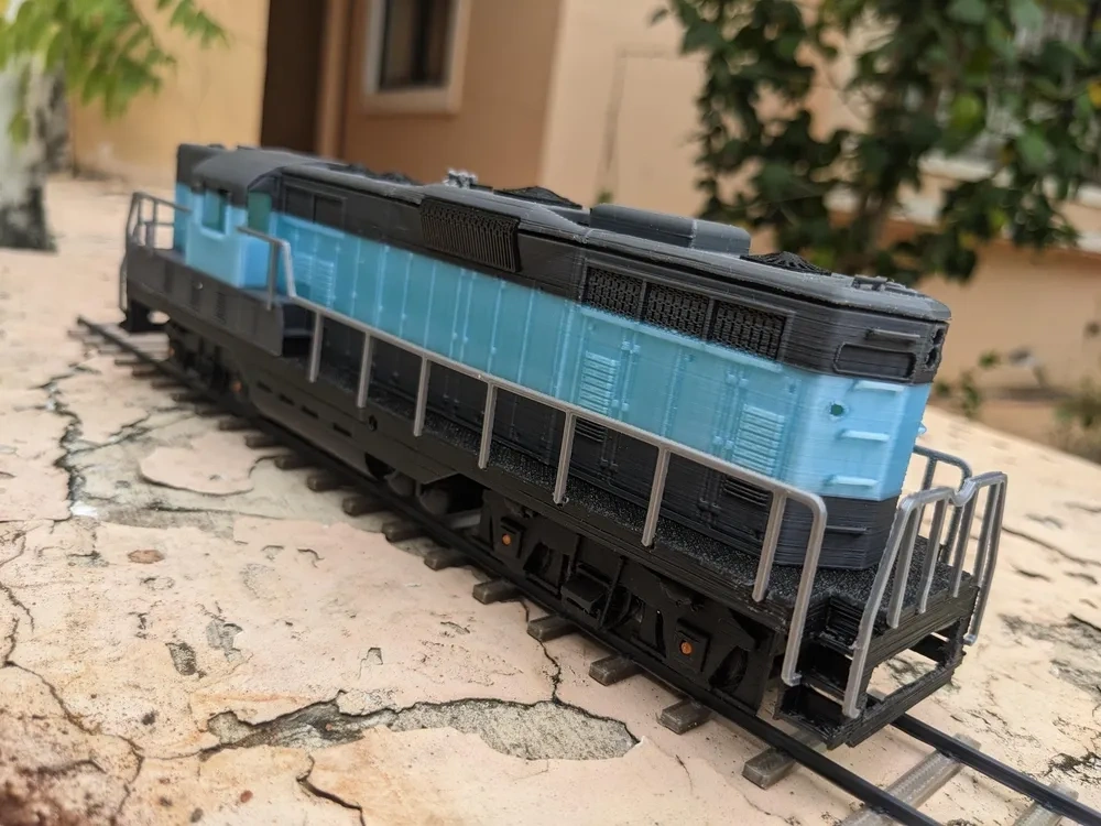 GP7型机车——龙铁铁路 来自 RamBrosMakerWorld：免费下载 3D 模型