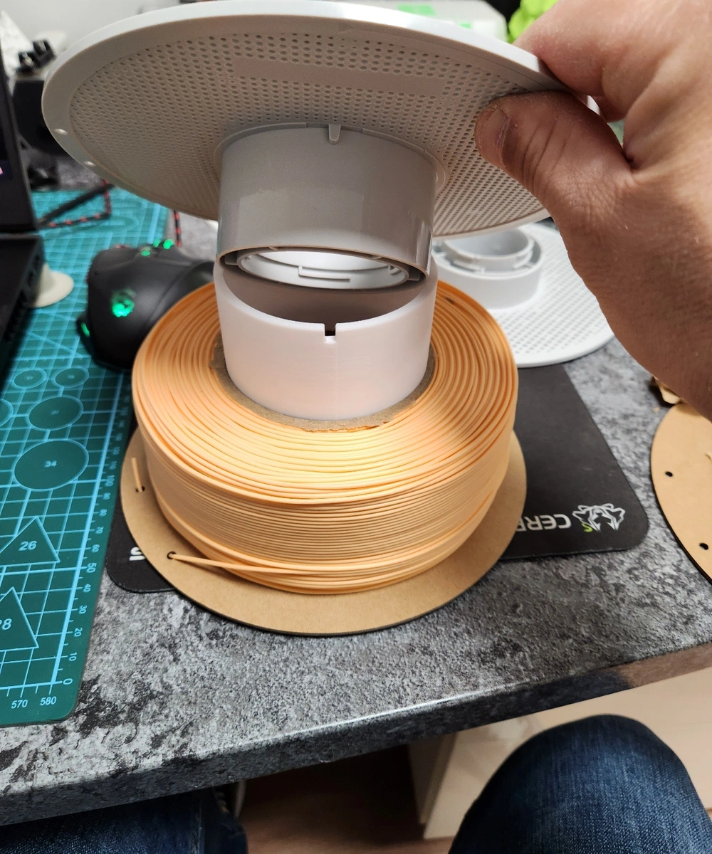 Bambu Lab AMS料卷的PolyMaker/PolyTerra适配器 来自 scaglia.jeanbaptiste - MakerWorld
