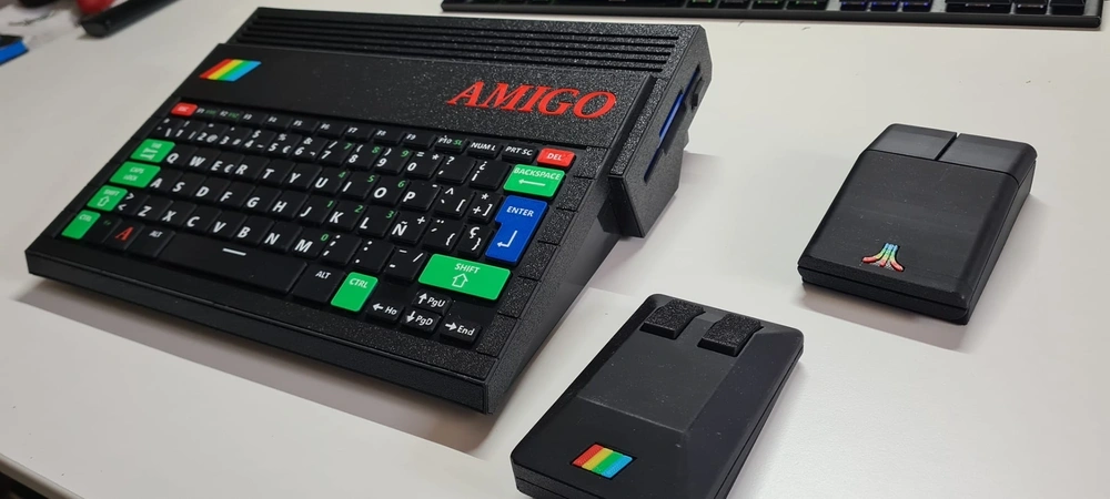 AMIGO复古计算机机箱 来自 DIY Beyond 3DMakerWorld：免费下载 3D 模型