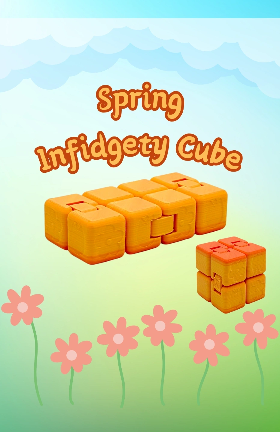 Infidgety Cubes - 春季版 来自 PiNK_3DP - MakerWorld