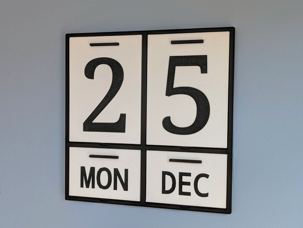 极简永久日历 来自 designs.by.Marcum - MakerWorld