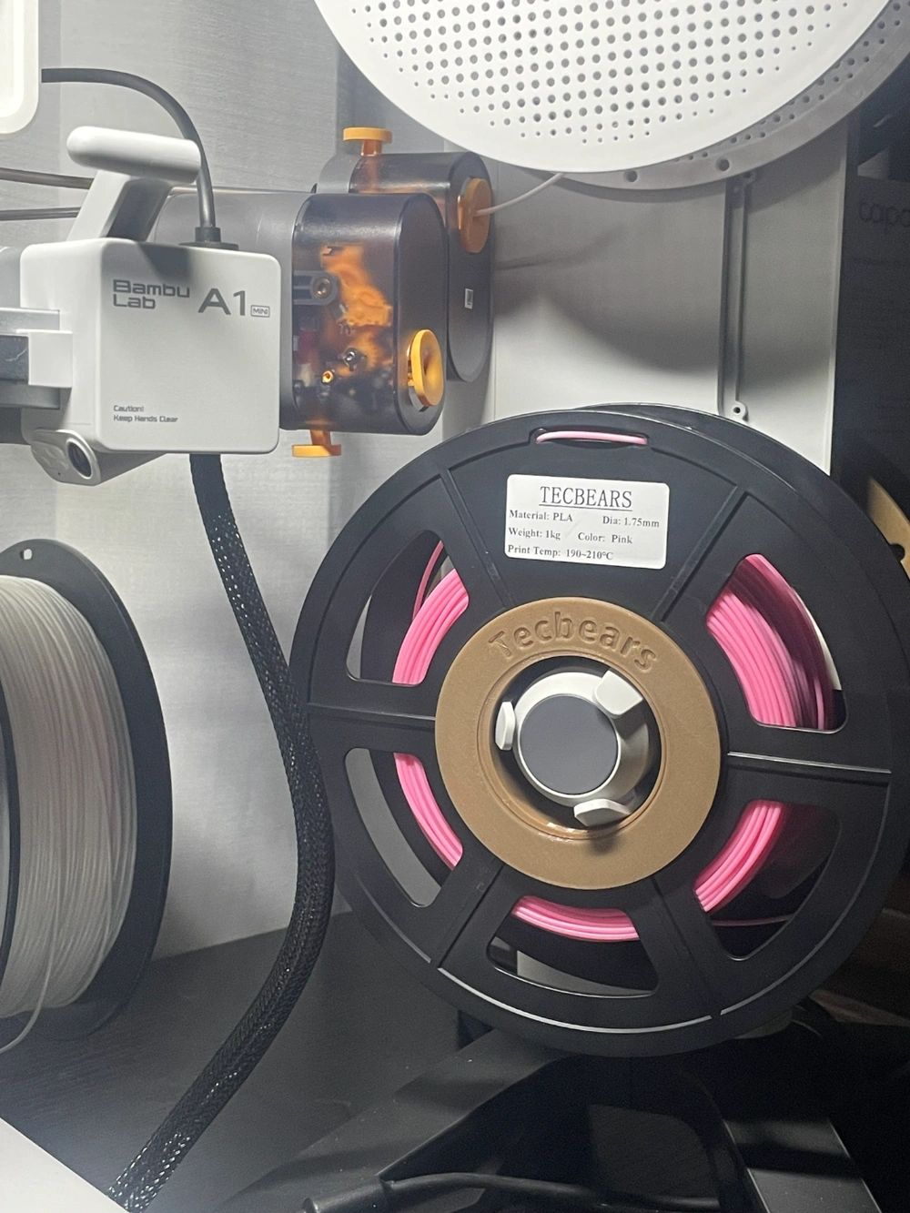 TECBEARS料卷的二部分式AMS Lite适配器 - V2 改进版 来自 Andreww - MakerWorld