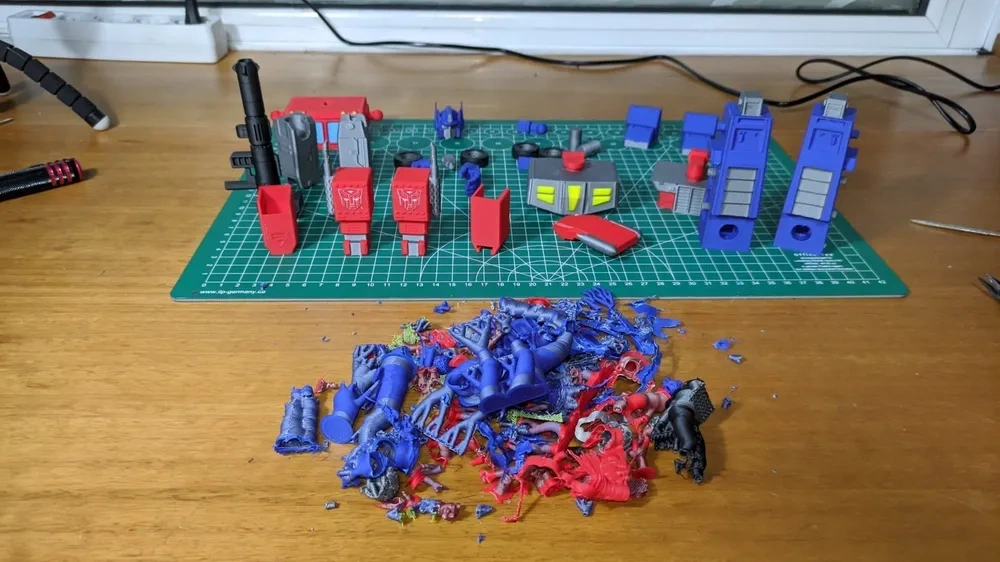 变形金刚Optimus Prime G1 - 多彩色 来自 JC3DESIGN - MakerWorld