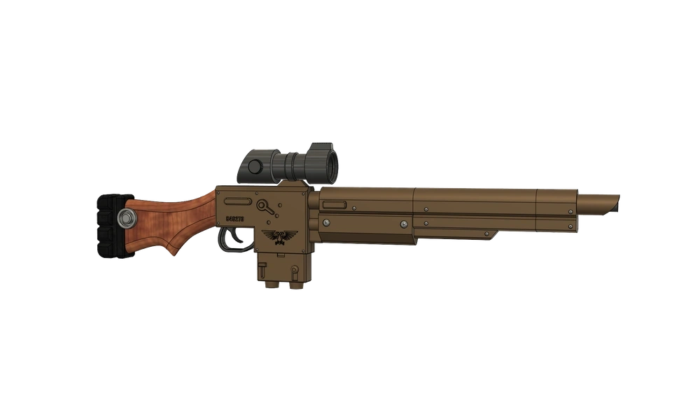 Lucius Hellgun 40k Kreig Grenadier Cosplay道具 来自 Velent - MakerWorld