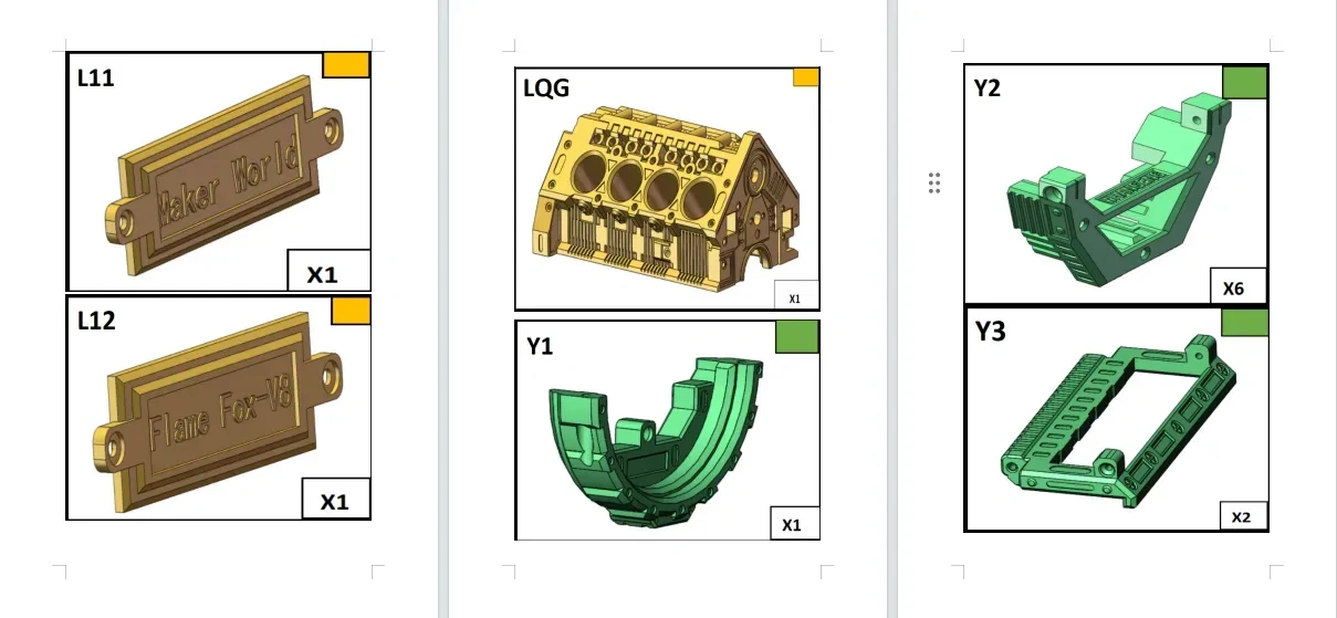Flaming Fox V8 来自 WH MakerWorld：免费下载 3D 模型
