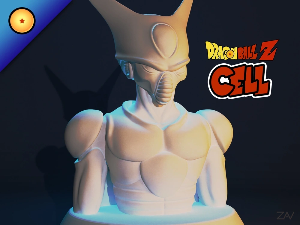 龙珠Z - 塞尔半身像 来自 monkeyzav - MakerWorld